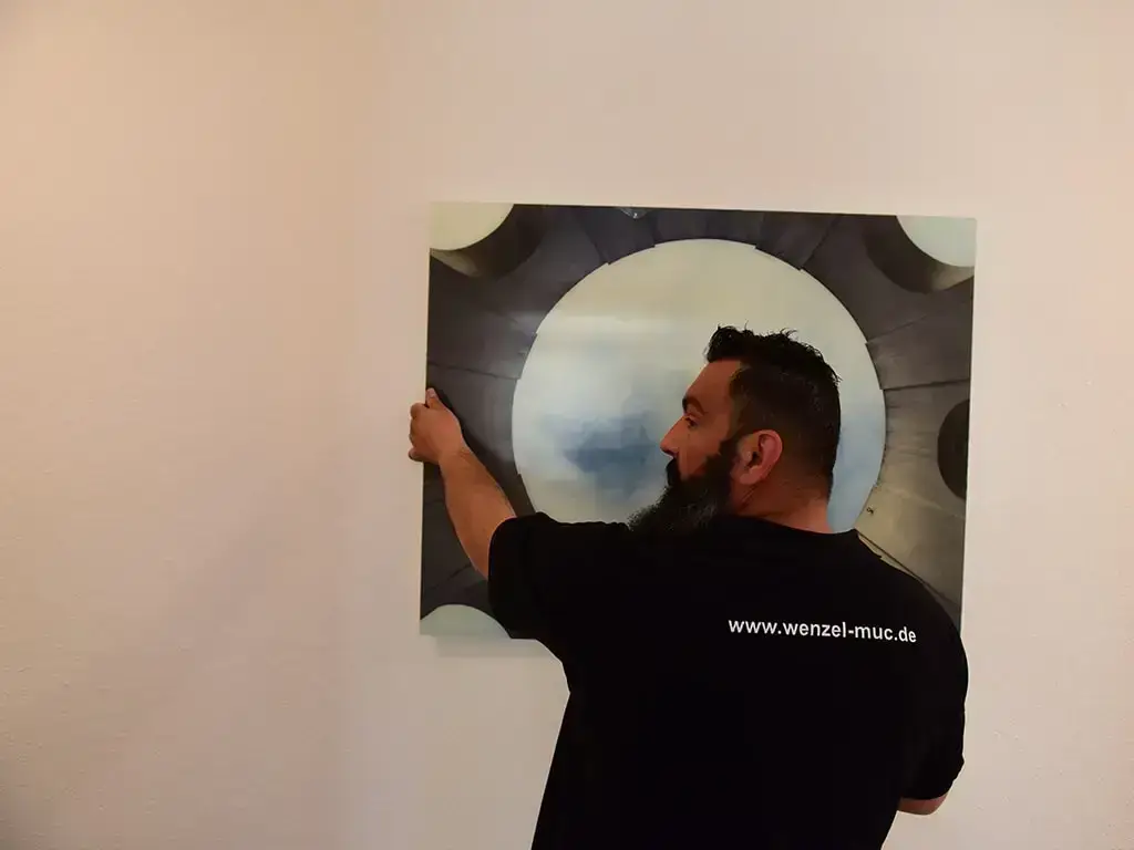 GalleryPrints in a law firm WENZEL Munich